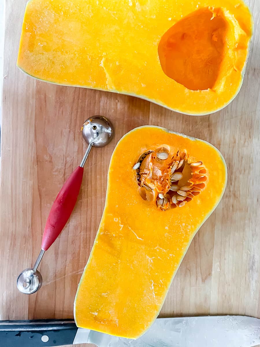 Moroccan Stuffed Butternut Squash - Aqueena The Kitchen