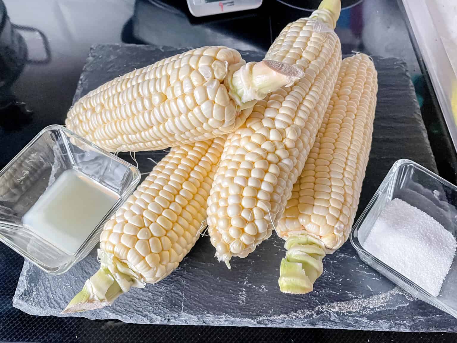 Simple Sweet Corn - Aqueena The Kitchen